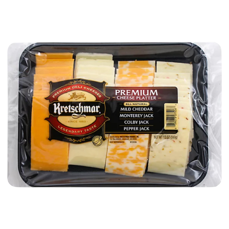 Kretschmer Premium Cheese Platter - 12oz - Kretschmar – BevMo!