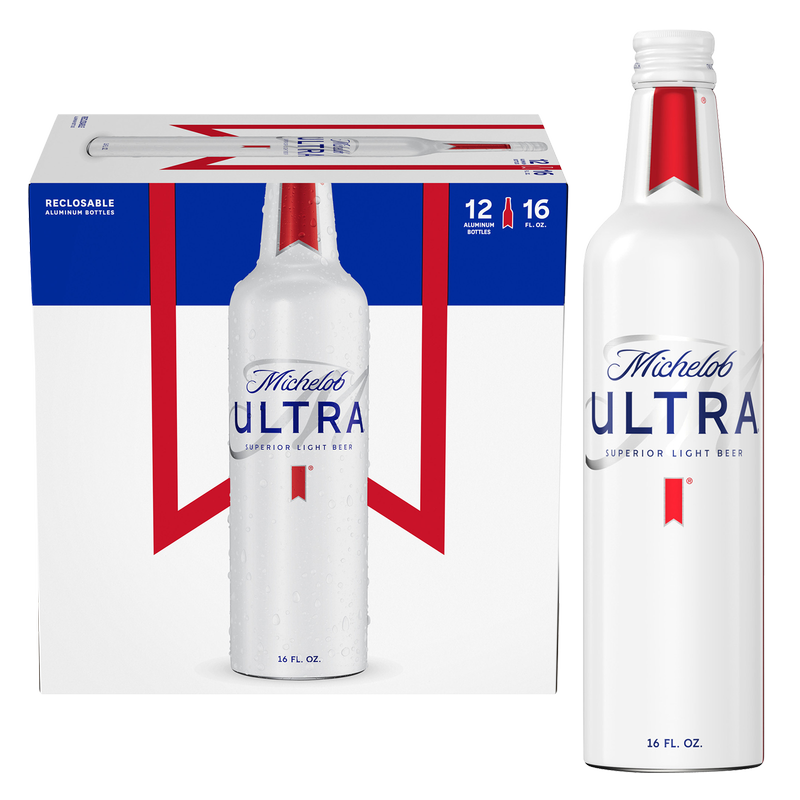 Michelob Ultra 12pk 16oz ALUM - Michelob ULTRA – BevMo!