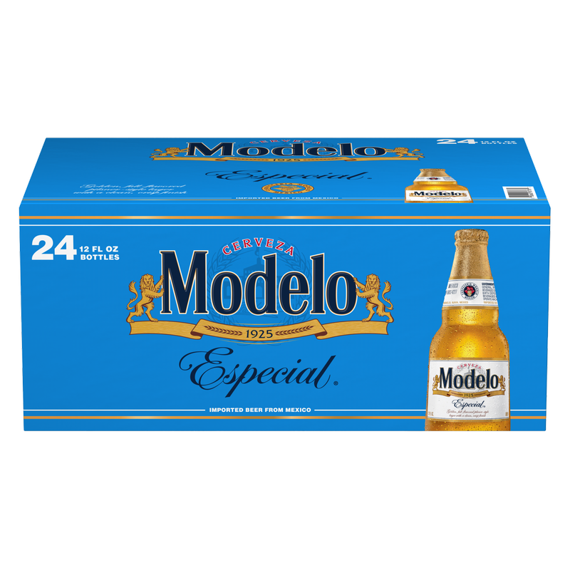 Modelo Especial 24pk 12oz Btl 4.4% ABV - Modelo – BevMo!