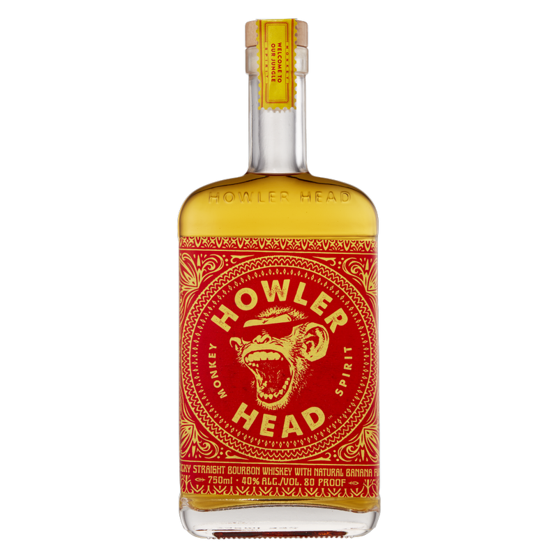 Howler Head Banana Bourbon 750ml (80 Proof) - Howler Head – BevMo!