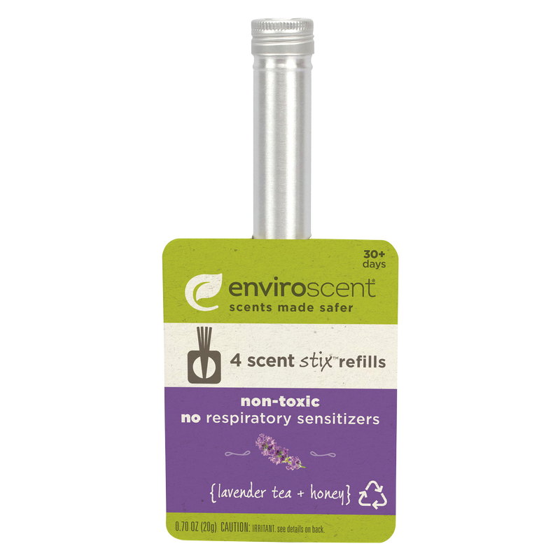 Enviroscent Lavender Tea & Honey Scent Stix Refill - Enviroscent – BevMo!