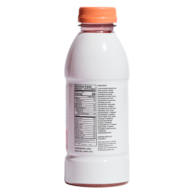 Barcode Fitness Water Watermelon 16.9oz Btl - BARCODE – BevMo!