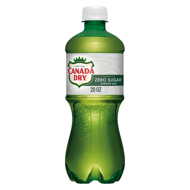 Canada Dry Zero Sugar Ginger Ale 20oz Btl - Canada Dry – BevMo!