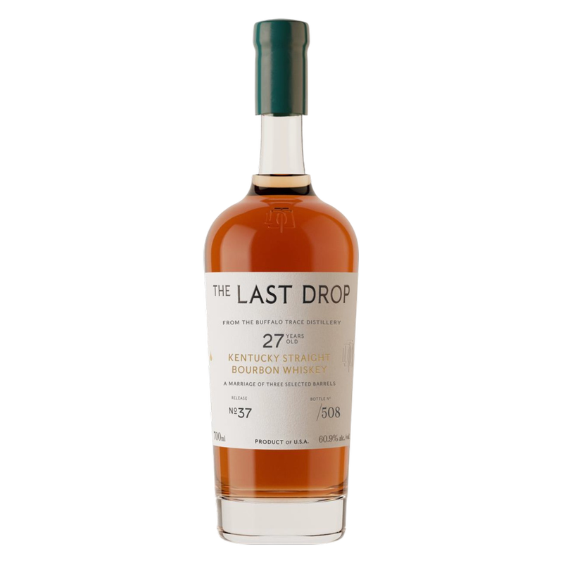 The Last Drop Boubon 27 Year 700ml Bottle - Last Drop – BevMo!