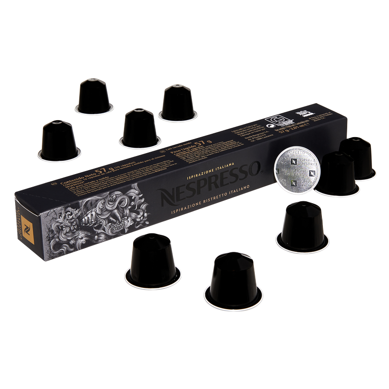 Nespresso Original Italiano Ristretto Capsules 10ct 0.84oz - Nespresso ...