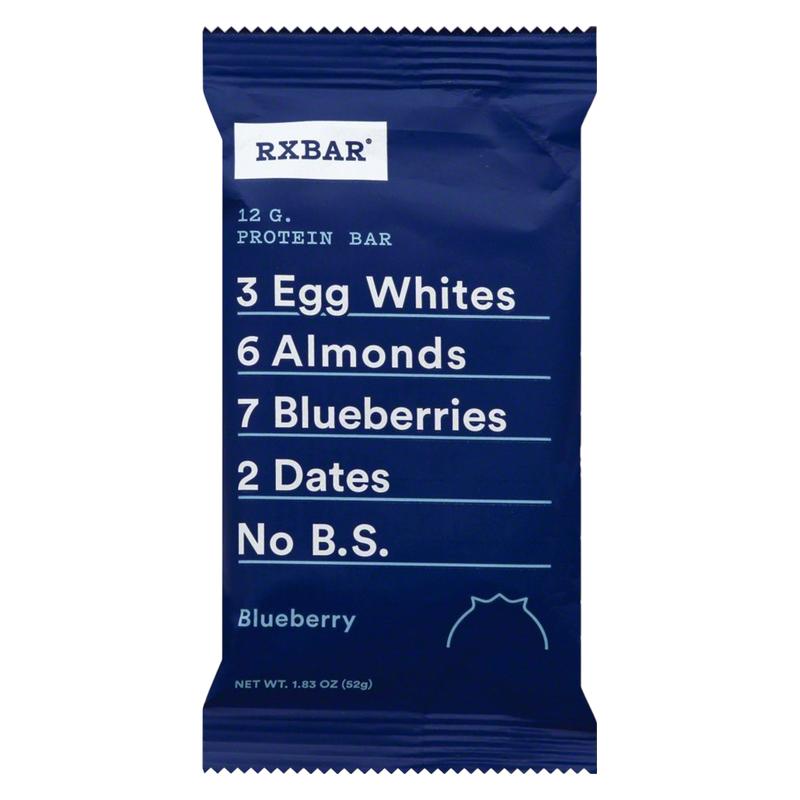 RXBar Blueberry Protein Bar 1.83oz - RXBar – BevMo!
