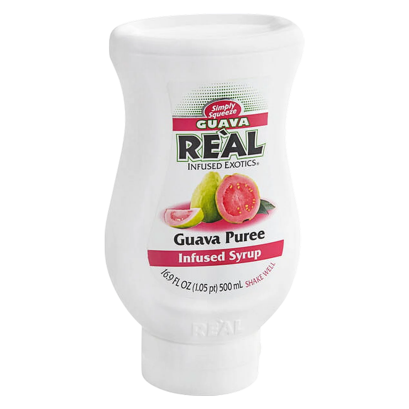 Simply Squeeze Real Guava Puree Syrup Infused Syrup 16.9oz Btl - Real ...