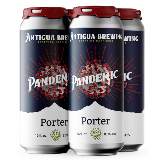 Antigua Brewing Co. Pandemic Porter (4PKC 16 OZ) - Antigua – BevMo!