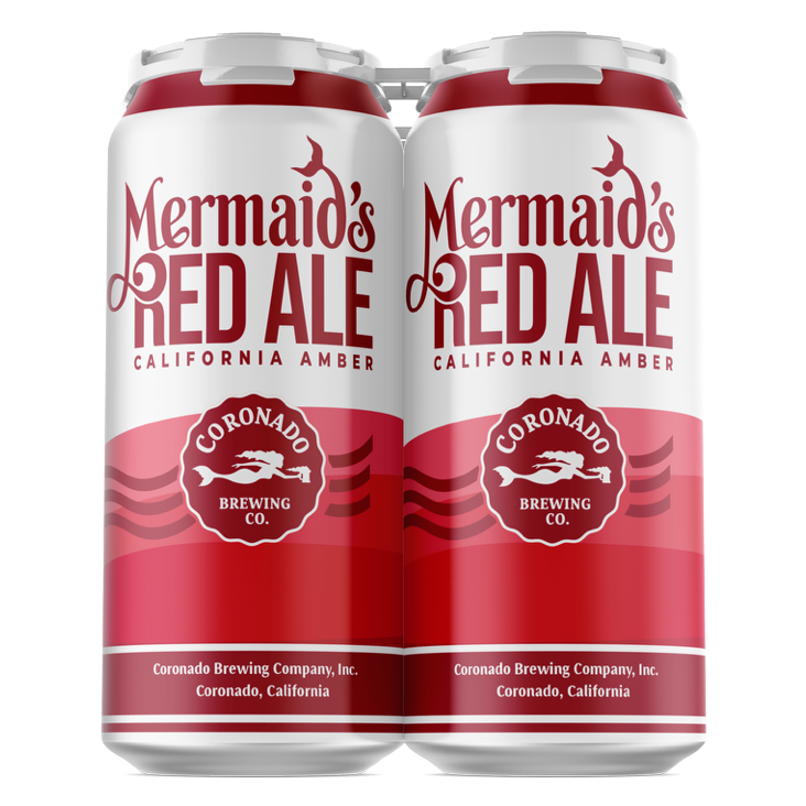 Coronado Brewing Co. Mermaid Red Ale 4pk 16oz Can - Coronado Brewing ...