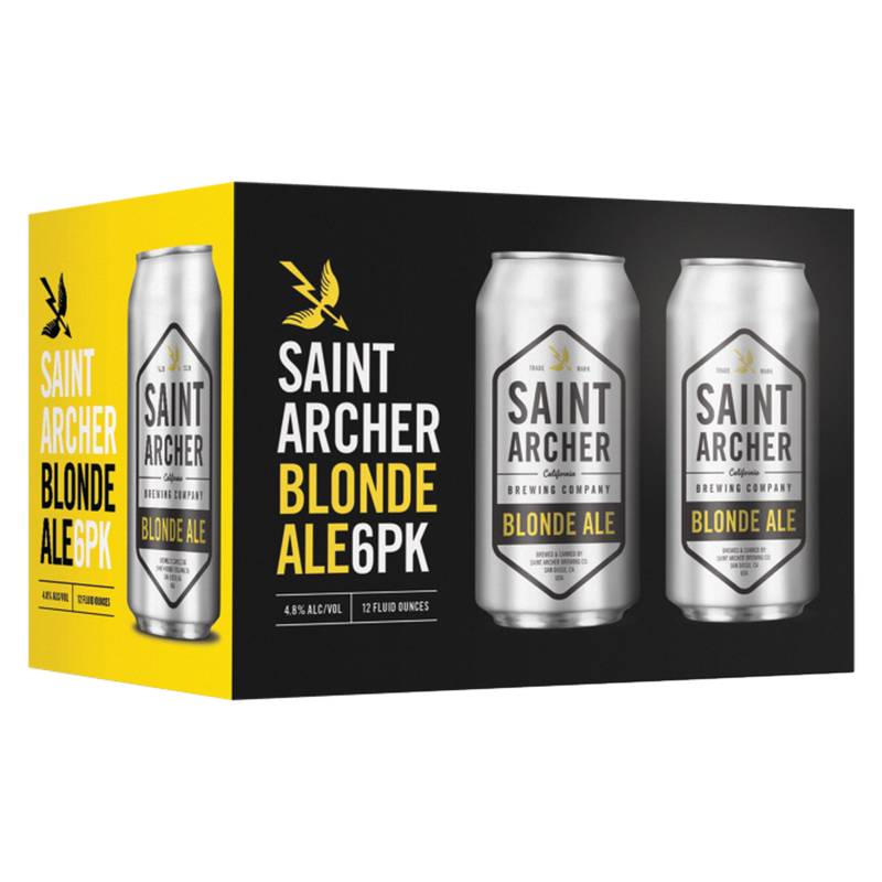 Saint Archer Brewing Blonde Ale 6pk 12oz Can - BevMo! – BevMo!