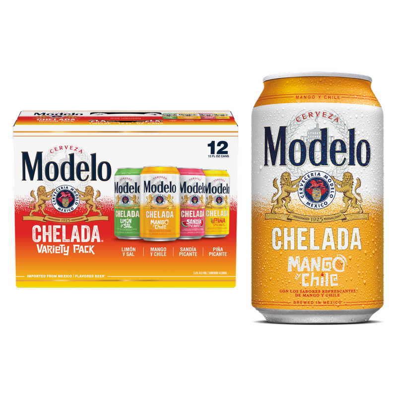Modelo Chelada Variety 12pk 12oz Can 3.5% ABV - Modelo – BevMo!