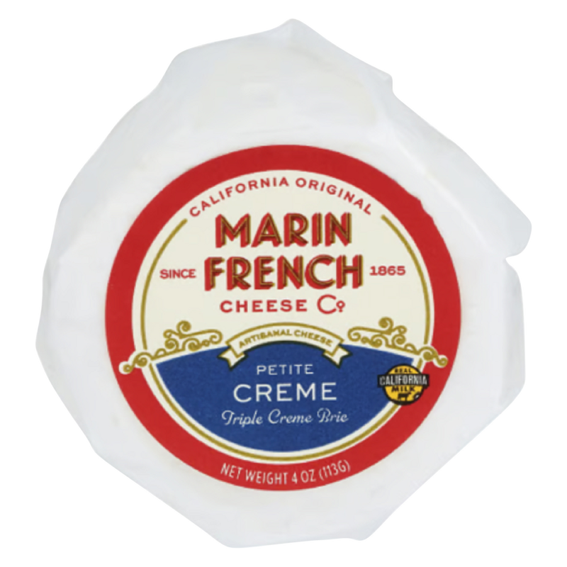 Marin French Cheese Co. Petite Crème Triple Crème Brie - 4oz - Marin ...
