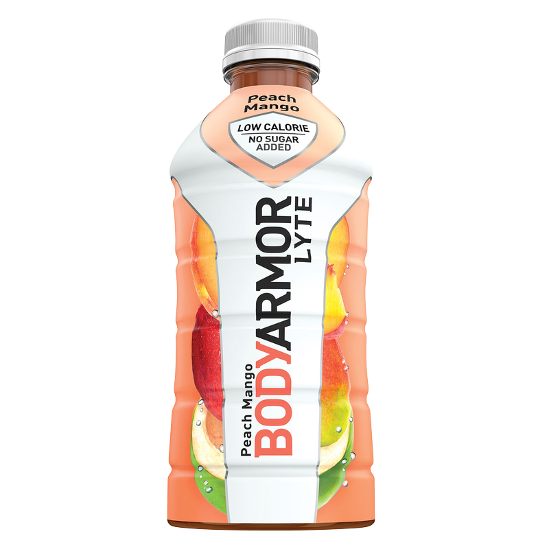BODYARMOR LYTE Peach Mango Sports Drink 28oz Btl - BODYARMOR – BevMo!