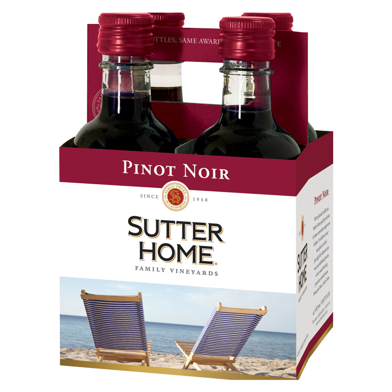 Sutter Home Pinot Noir 4pk 187ml - BevMo! – BevMo!
