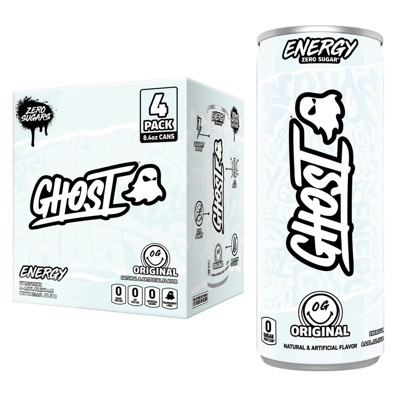GHOST ENERGY Original 4pk 8.4oz Can - GHOST – BevMo!