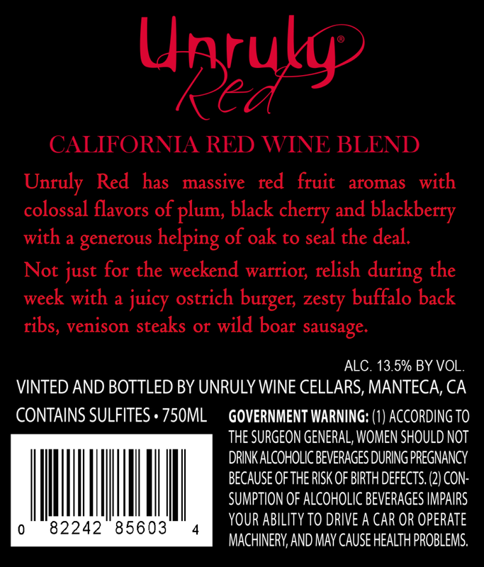 Unruly Red Blend 750ml - Unruly – BevMo!