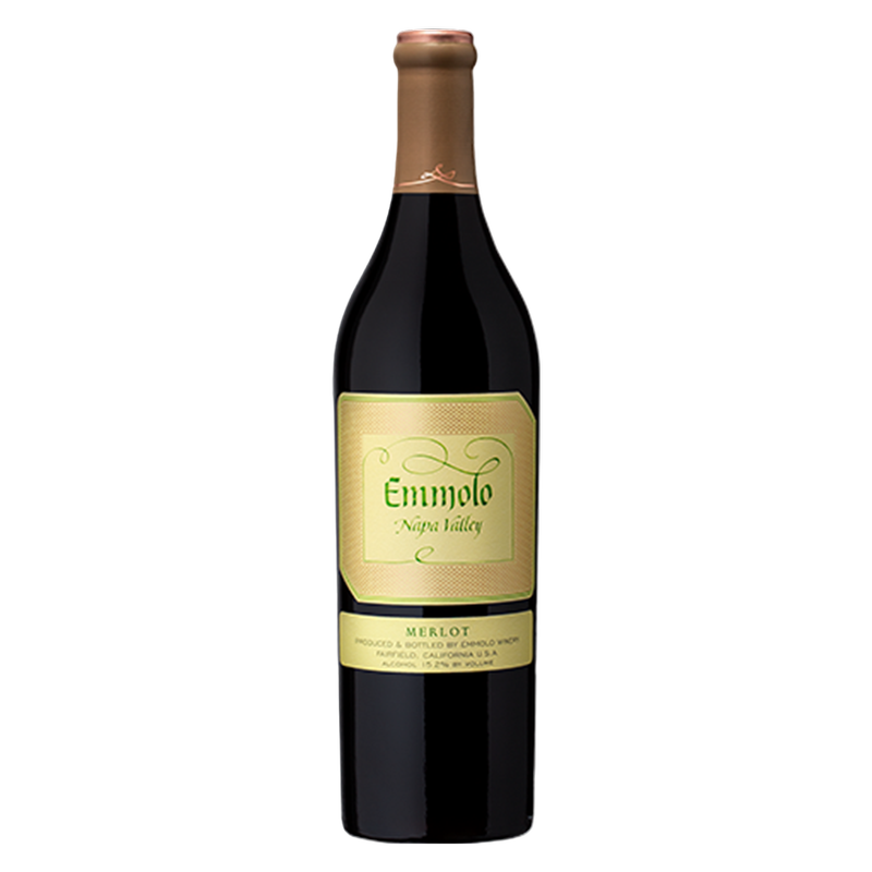 Emmolo Merlot 750ml - Emmolo Wines – BevMo!