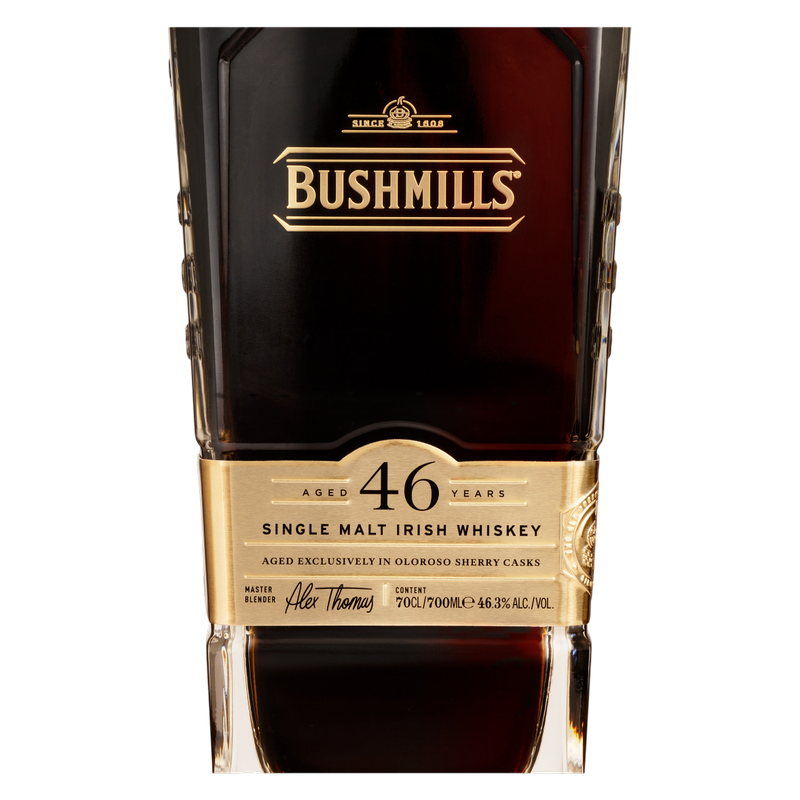 Bushmills Single Malt Irish Whiskey 46 Year - Bushmills – BevMo!