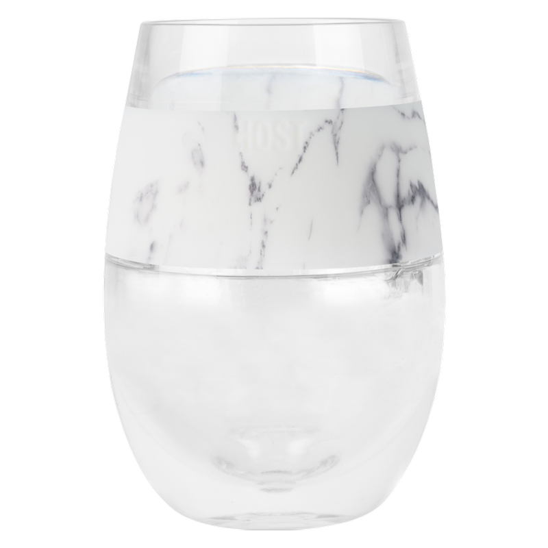 Host Wine Freeze Cup Marble 8.5 oz - Host – BevMo!