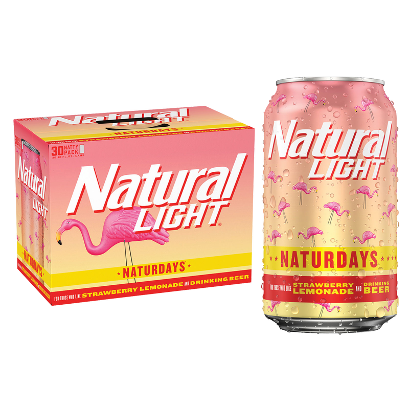 Natural Light Naturdays 30pk 12oz Can 4.2% ABV - Natural Light – BevMo!