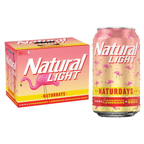 Natural Light Naturdays 30pk 12oz Can 4.2% ABV - Natural Light – BevMo!