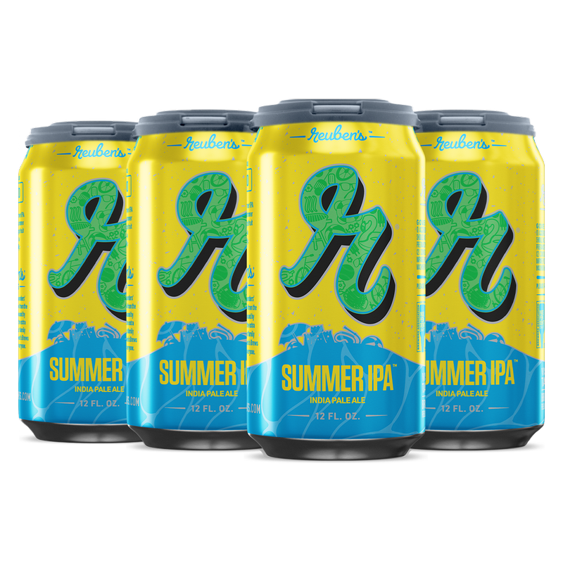 Reuben's Seasonal IPA 6pk 12oz Can 6.5% ABV - Reuben's – BevMo!