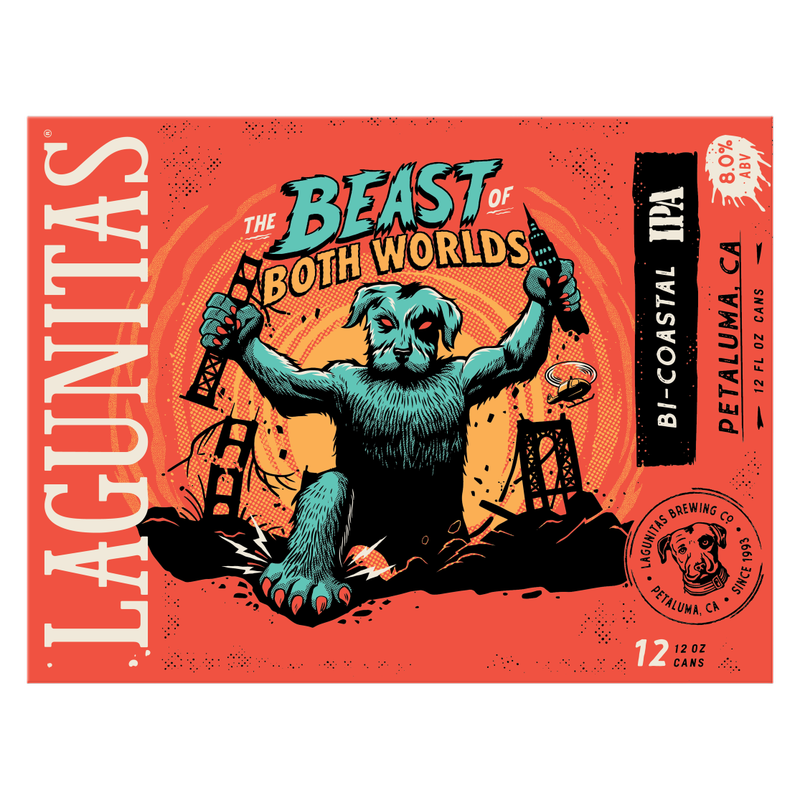 LAGUNITAS BEAST BTH WRLD 12PKC - Lagunitas – BevMo!