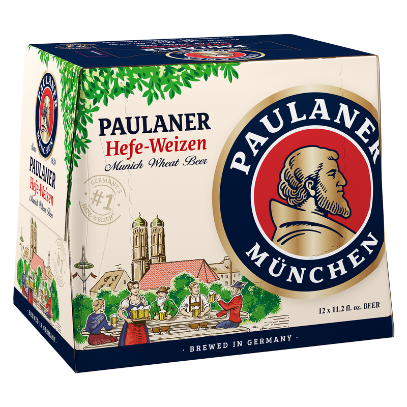 Paulaner Hefe-Weizen 12pk 12oz Bottles - Paulaner – BevMo!