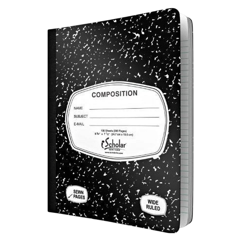 Composition Notebook 100 Sheets - ISCHOLAR – BevMo!