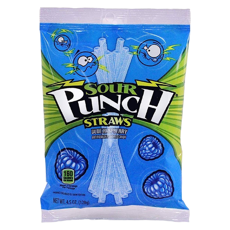 Sour Punch Blue Raspberry Straws 4.5oz - BevMo! – BevMo!