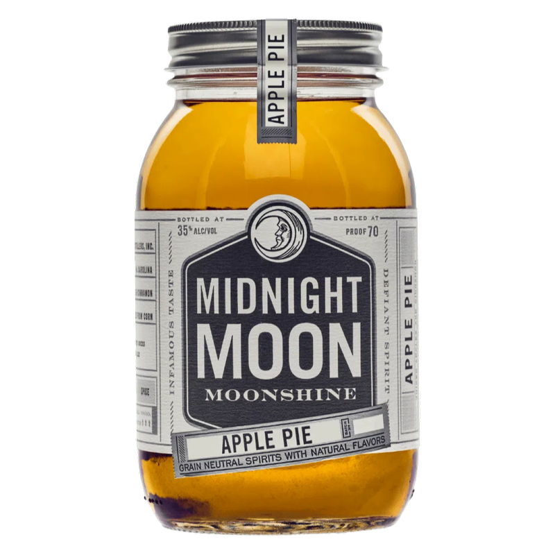 Midnight Moon Apple Pie Moonshine 50ml - Midnight Moon – BevMo!