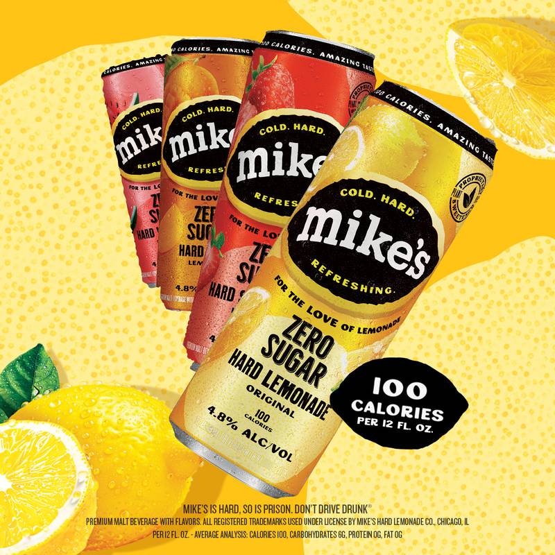 Mike's Hard Zero Sugar 12pk 12oz Variety Pack Can 4.8% ABV - Mike's ...