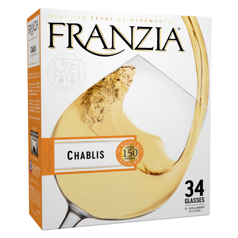 Franzia Chablis 5L Box - Franzia – BevMo!