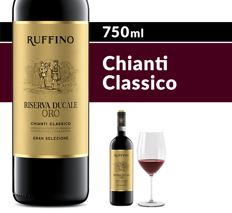 Ruffino Chianti Classico Riserva Ducale Oro 750ml - Ruffino – BevMo!