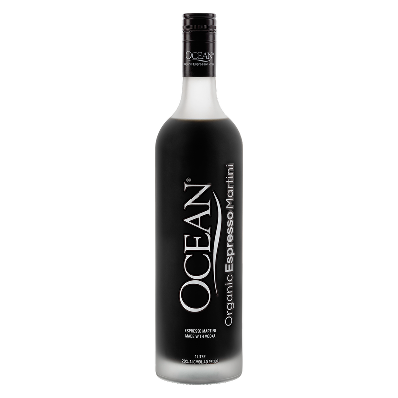 Ocean Vodka Espresso Martini 1 liter Bottle - Ocean Organic – BevMo!