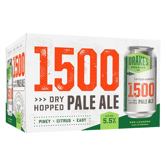 DRAKE'S 1500 PALE ALE 6PKC (6PKC 12 OZ) - Drake's Brewing – BevMo!