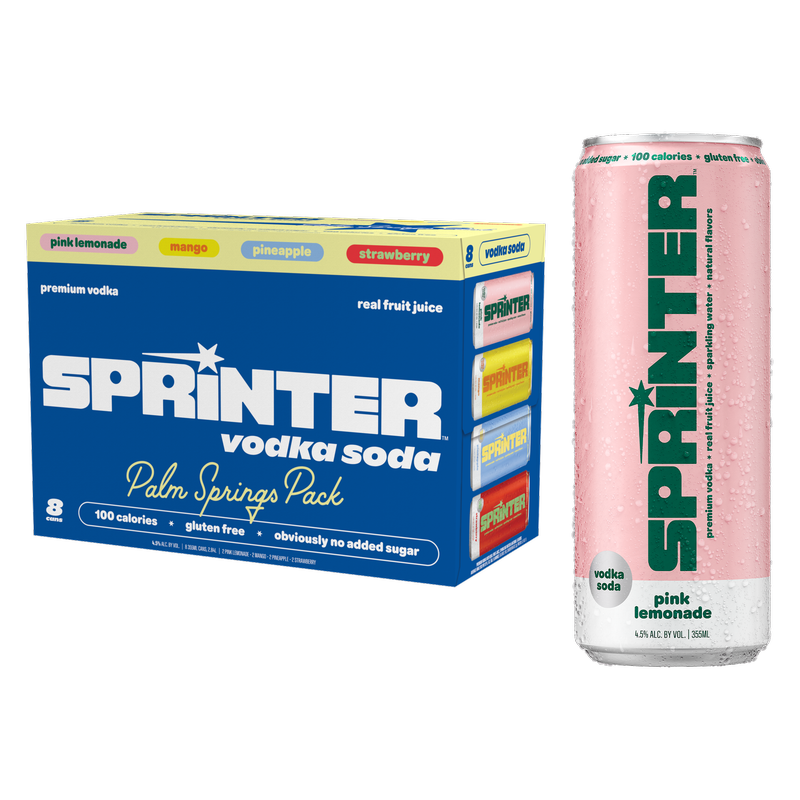 Sprinter Palm Springs Variety Pack 8pk 12oz Can - Sprinter – BevMo!