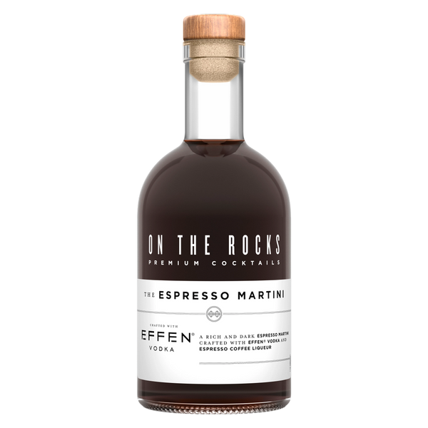 On the Rocks EFFEN Espresso Martini 375ml (40 Proof) - On the Rocks ...