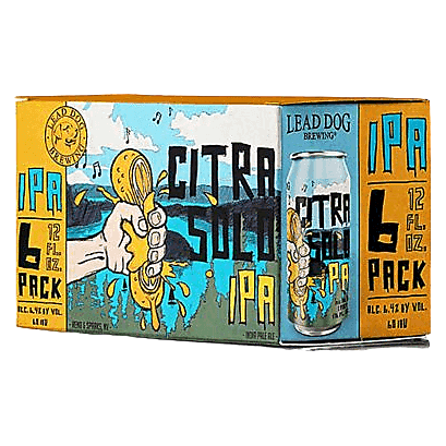 Lead Dog Citra Solo IPA 6pk 12oz Can - Lead Dog – BevMo!