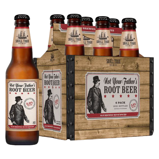 Not Your Father's Root Beer 6pk 12oz Btl 5.9% ABV – BevMo!