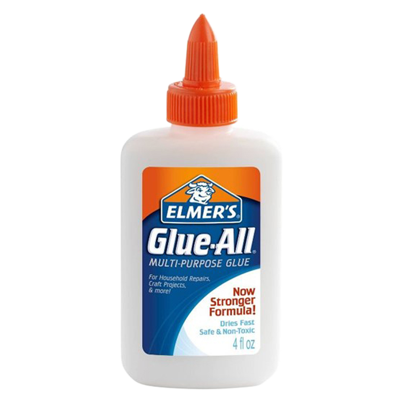 Elmer's Glue-All Multi-Purpose Glue Extra Strong Formula White 4oz - Elmer's – BevMo!