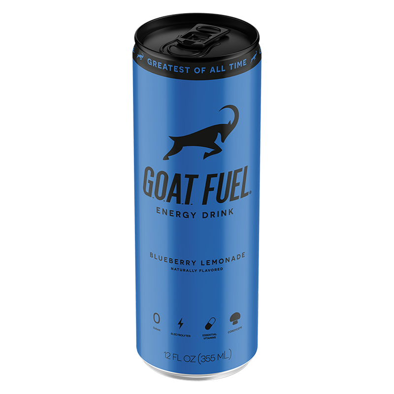 G.O.A.T. Fuel Blueberry Lemonade Energy Drink 12oz Can - BevMo! – BevMo!
