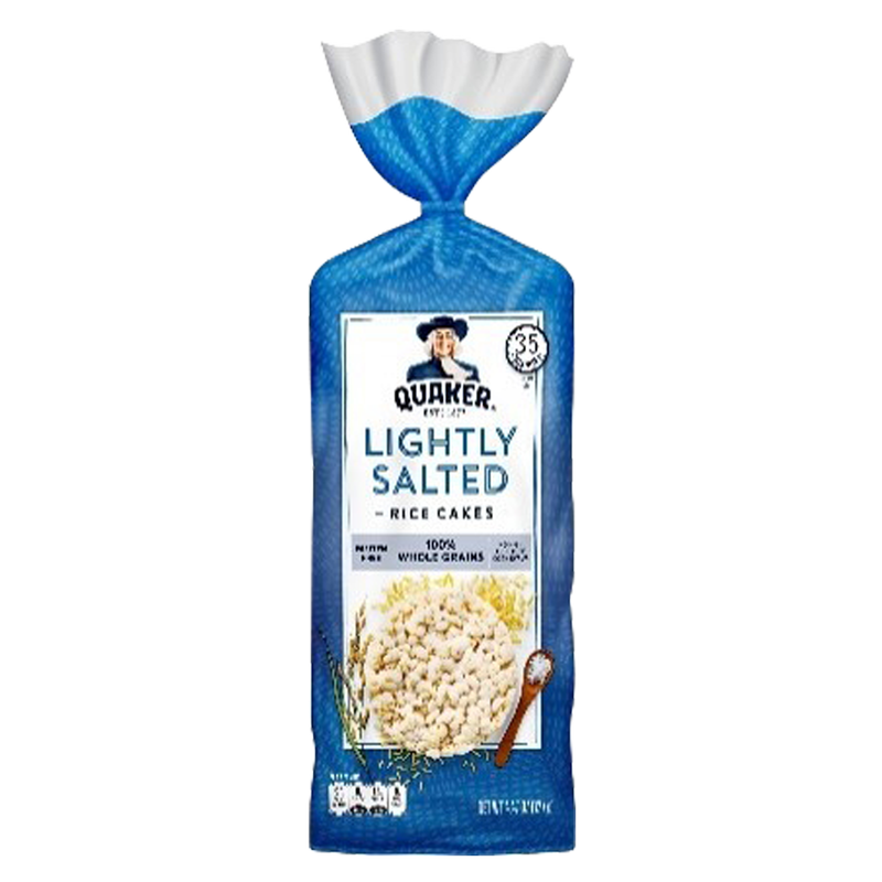 Quaker Lightly Salted Rice Cakes 4.47oz - Quaker – BevMo!