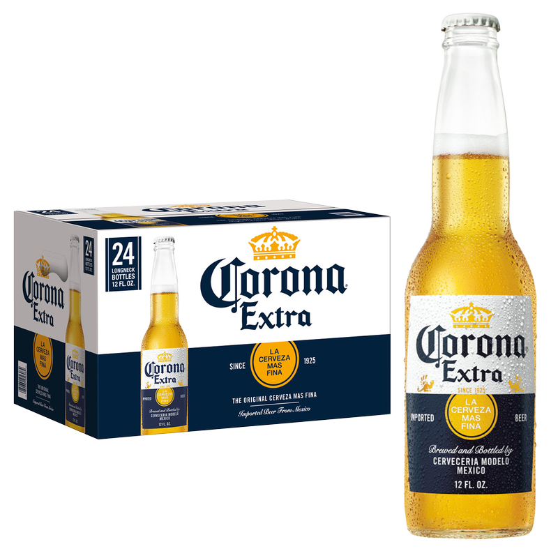 Corona Extra 24pk 12oz Btl 4.6% ABV - Corona Extra – BevMo!