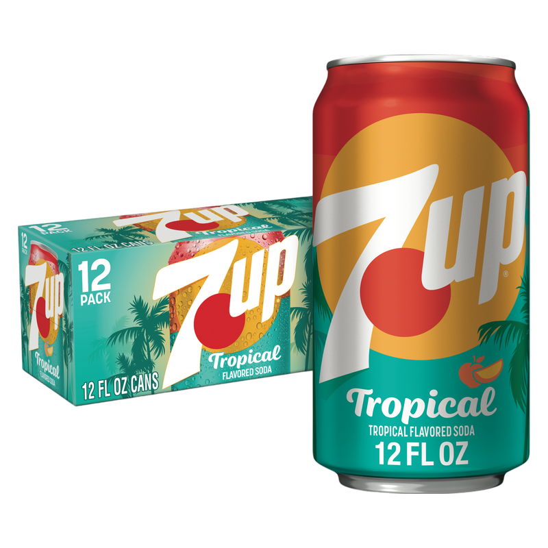7UP Tropical 12pk 12oz Can - 7UP – BevMo!