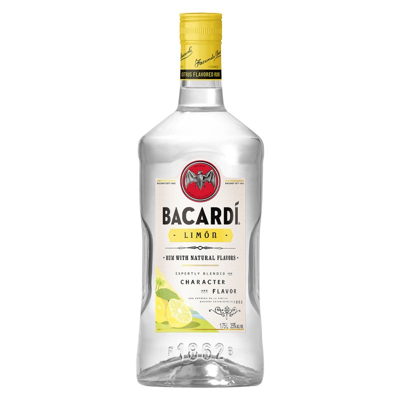 Bacardi Limon Rum 1.75 L - Bacardi – BevMo!