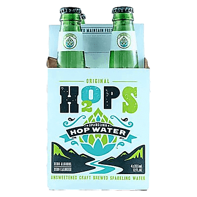 H2OPS Hopped Sparkling Water 4pk 12oz Can - H2OPS – BevMo!