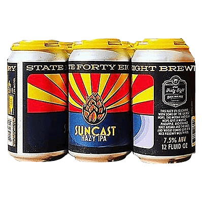 State Forty Eight Brewery Suncast Hazy IPA 6pk 12oz Can - State 48 – BevMo!