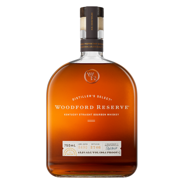 Woodford Reserve Kentucky Straight Bourbon Whiskey 750 mL 90.4 Proof ...