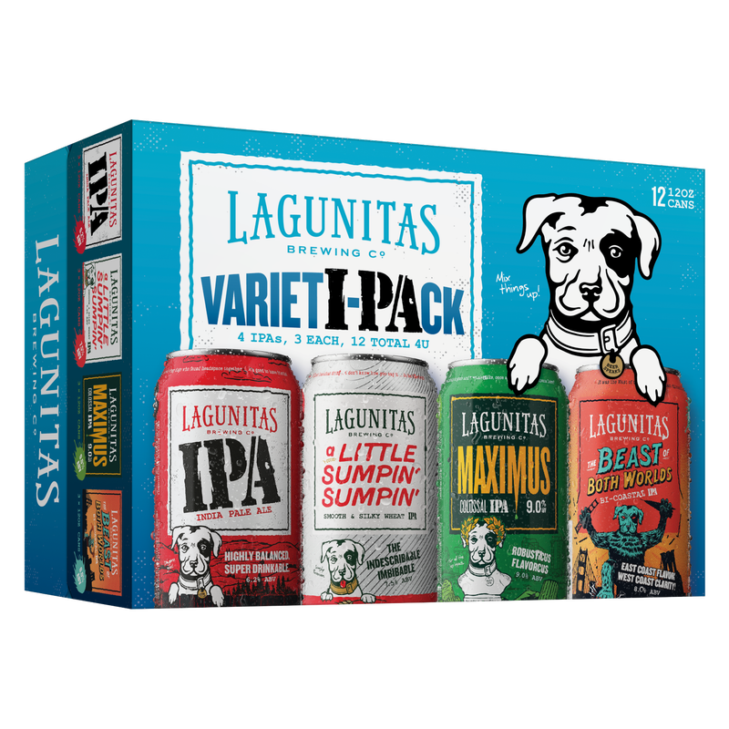 Lagunitas Variety Pack, 12 Pack, 12 fl. oz. Cans - Lagunitas – BevMo!